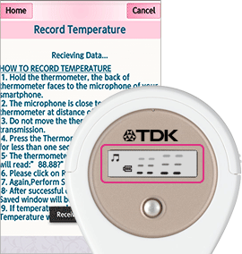 How to use | Digital Basal Thermometer | TDK Product Center